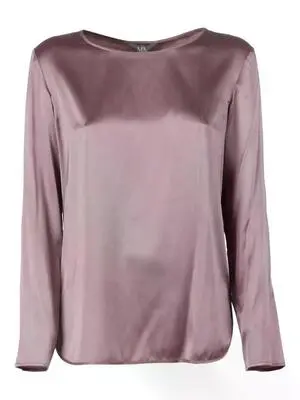 Max Mara Studio Round Neck Blouses
