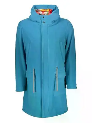 Herno Hooded Coat - Blue