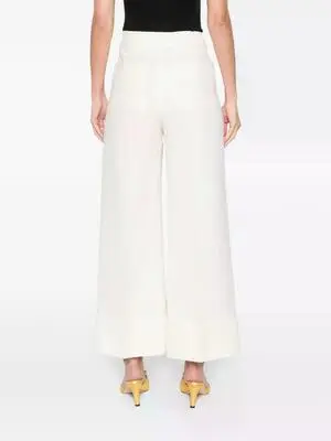 Valentino Garavani Crepe Couture Trousers - Neutrals