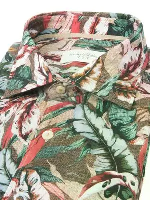 TINTORIA MATTEI 954 Foliage-print Shirt