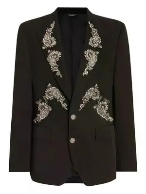 Dolce & Gabbana Embellished Single-breasted Jacket