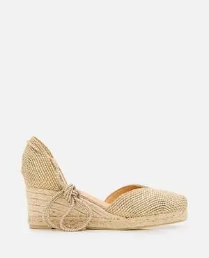 CastaÑer Wedge Espadrilles - Gold
