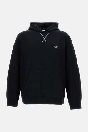 Givenchy Hooded Sweatshirt With Logo - Nero