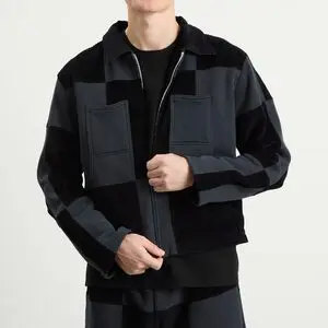 LES TIEN Patchwork Utility Jacket
