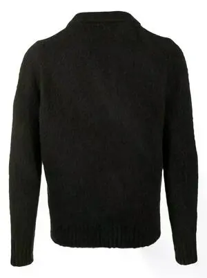 Aspesi Shetland Wool Polo Sweater