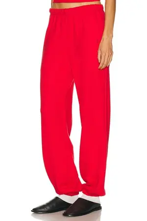 Eterne Boyfriend Pocket Sweatpant - Rouge