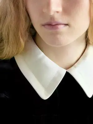 Prada Velvet Collared Mini Dress