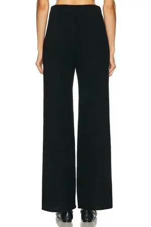 Eterne Cruz Cashmere Pant - Black