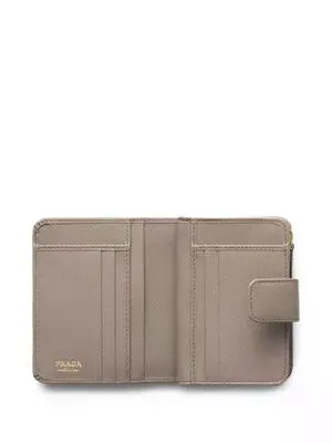 Prada Small Triangle-logo Zip Wallet