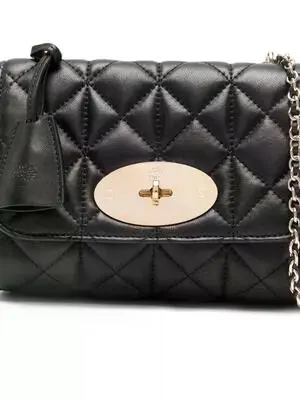 Mulberry Lily Quilted Shoulder Bag