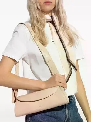 JIL SANDER Leather Shoulder Bag - Neutrals