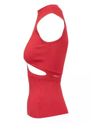 Attico Cut-out Ribbed Top