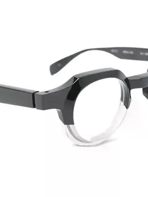 FACTORY900 Geometric-frame Eyeglasses - Black
