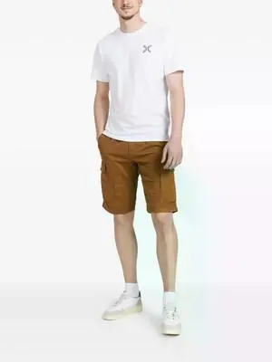 WHITE SAND Belted Cargo Shorts