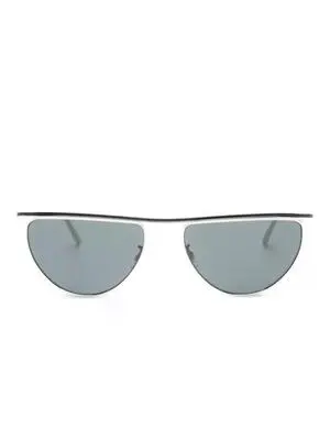 Oliver Spencer X Khaite 1984c Geometric Sunglasses - Silver