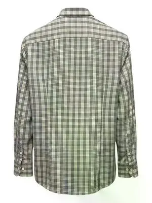 BASTONCINO Plaid Shirt - Grey