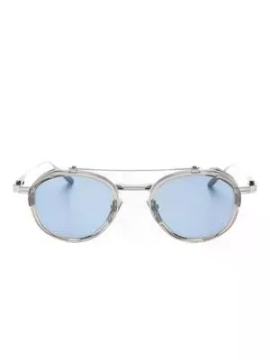 AKONI Infinity Sunglasses - Silver