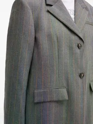 GANNI Pinstripe Blazer