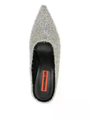 SIMONMILLER 55mm Pointed-toe Heeled Mules