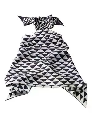 Prada Printed Silk Halterneck Top