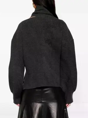 Erika Cavallini Scarf-detailed Sweater
