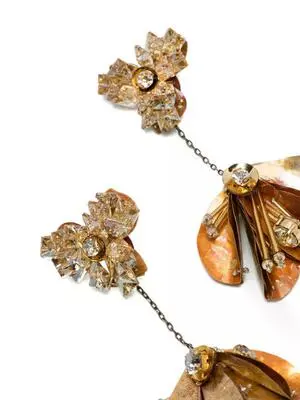 Biyan Crystal-embellished Dangle Earrings