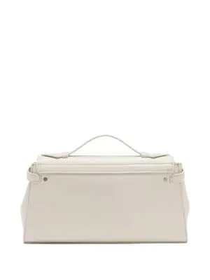 Proenza Schouler Tate Leather Clutch - Neutrals