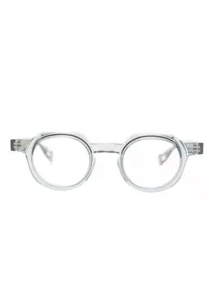 FACTORY900 Round-frame Glasses - Blue