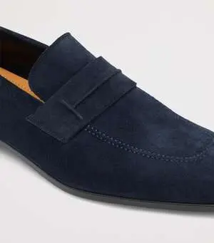 TOM FORD Suede Loafers - Blue