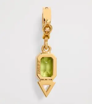 AZLEE August Charm With Peridot And Diamond
