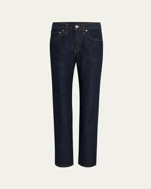 Khaite Farley Mid-rise Straight-leg Jeans
