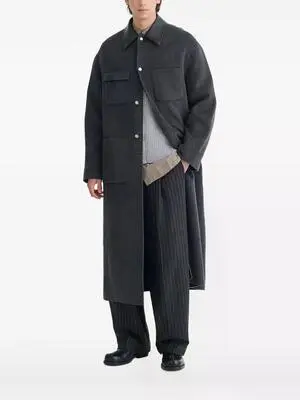 Nanushka Wylder Pocket Long Coat