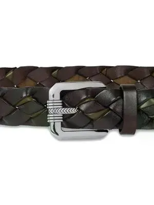 Etro Woven Leather Belt