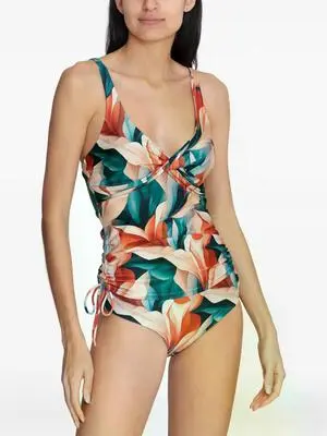 LYGIA & NANNY Printed Drawstring Bikini