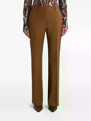 Etro Belt-loops Trousers - Brown