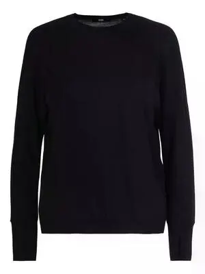 Alpha Studio Buttoned Merino Wool Sweater