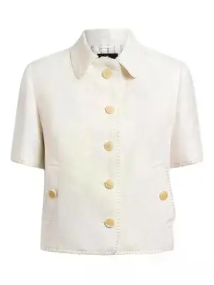 Etro Pegaso Buttons Cropped Jacket