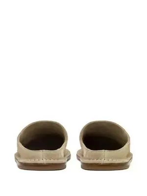 BUTTERO® Suede Stitched Sandals - Neutrals