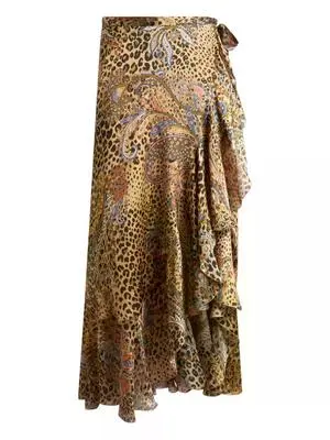 Etro Animal Print Skirts