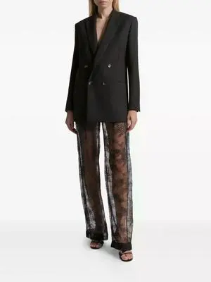 Alberta Ferretti Lace Trousers