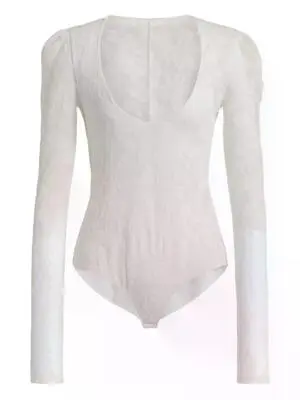 Alberta Ferretti Long-sleeve Wool Body
