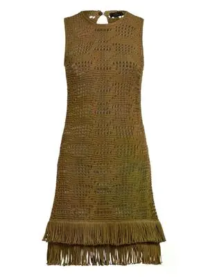 Etro Fringed Midi Dress