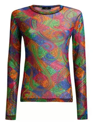 Etro Geometric Paisley-pattern Top