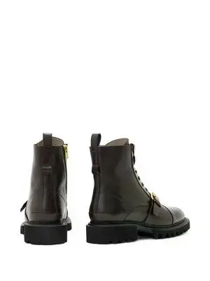 ALLSAINTS Buckle Lace-up Boots