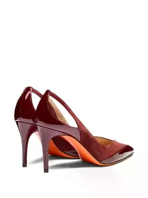 Santoni 85mm Cut-out Pumps