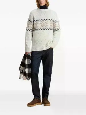 Woolrich Fair Isle Jacquard Sweater - Neutrals