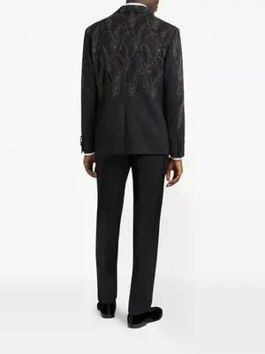 Etro Paisley Embroidery Jacquard Jacket
