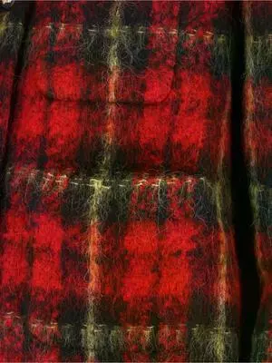 Ralph Lauren Plaid Tweed Jacket - Red
