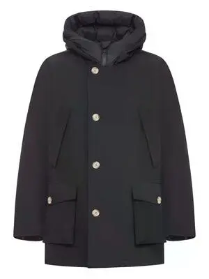 Woolrich Arctic Flap-pocket Coat - Black