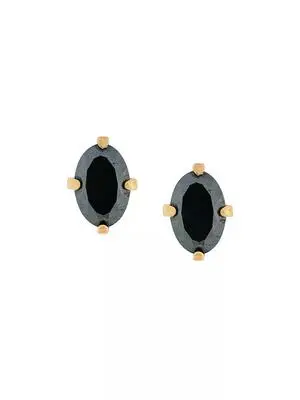 WOUTERS & HENDRIX Curiosities Hematite Earrings - Grey